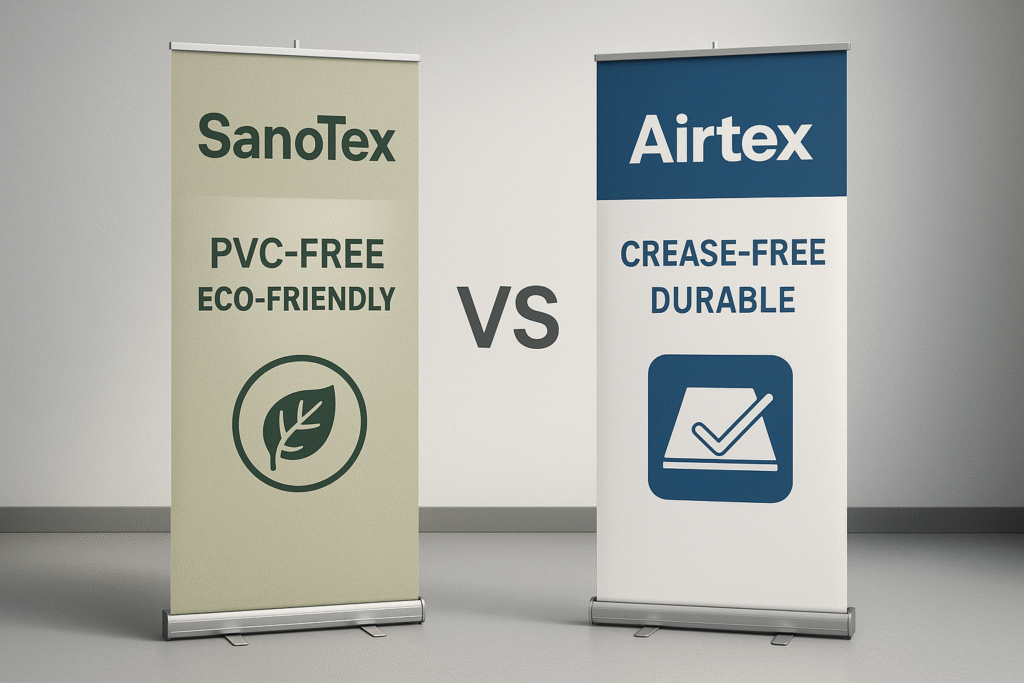Duurzame Roll-up Banner Materialen Vergelijken