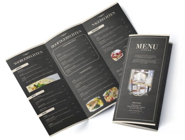 Menukaarten op Maat – Snelle Levering en Premium Kwaliteit